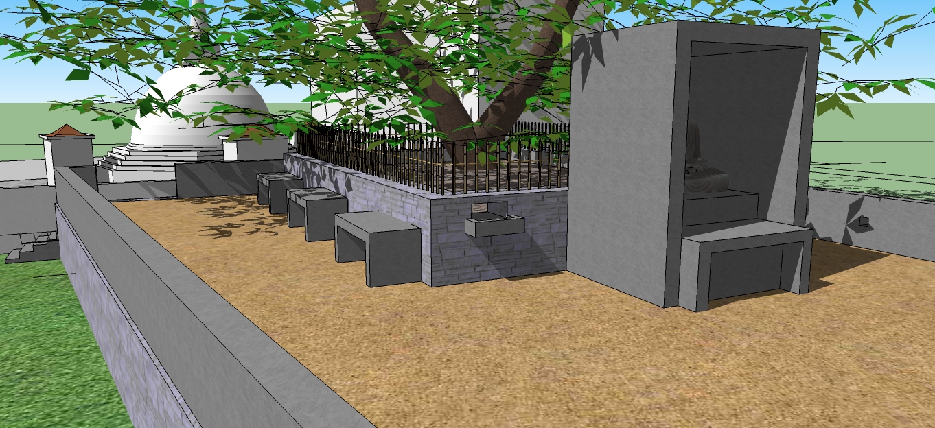 Bodhigara for Kotikawatta Temple