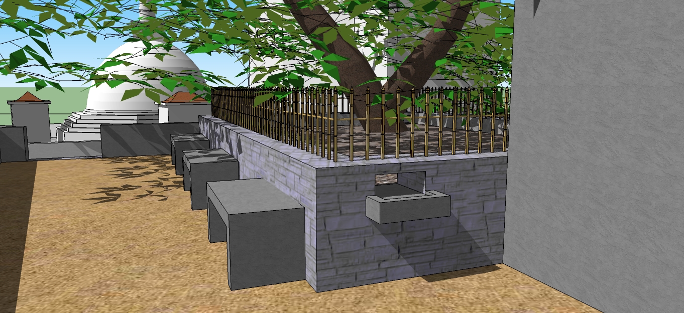 Bodhigara for Kotikawatta Temple